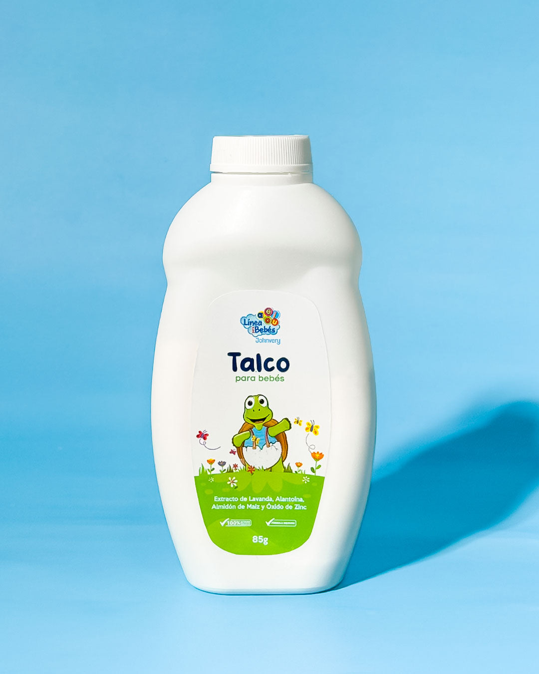 Talco Para Bebés AEIOU x85g – JohnVery